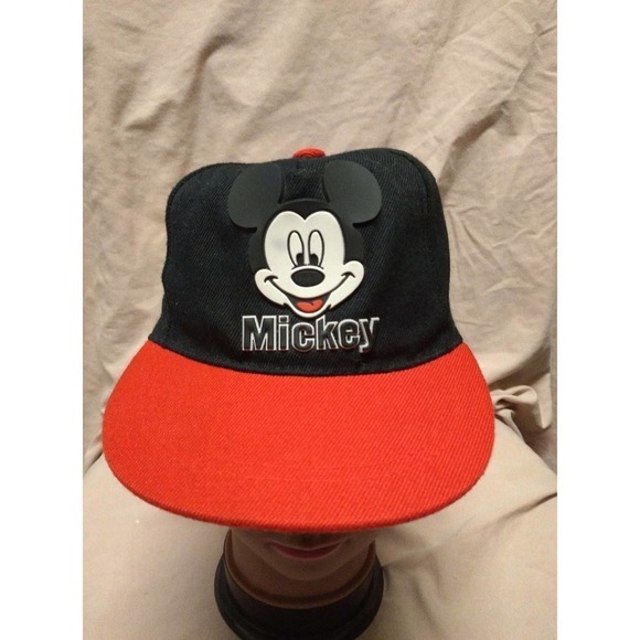 Disney | Accessories | Vintage Disney Mickey Snapback Hat Kids | Poshmark